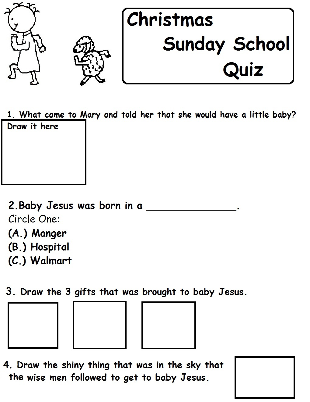 Christmas Sunday School Lesson Christmas Sunday School Lesson